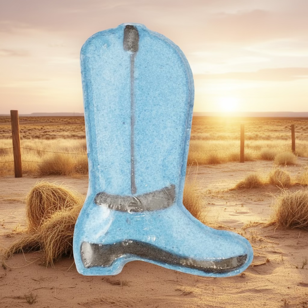 Cowboy Boot Bath Bomb – White Cottontail